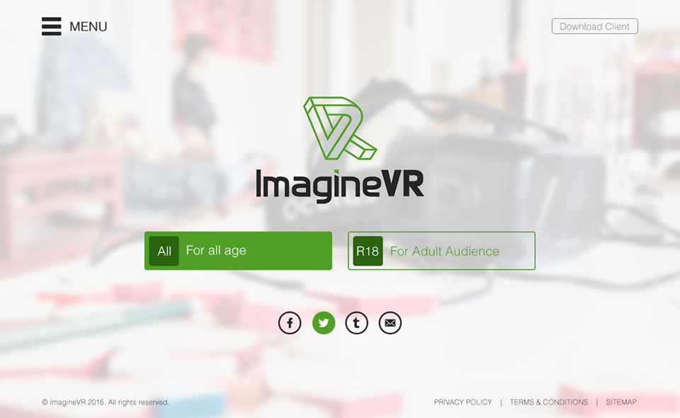 今月ローンチ！ImagineVRが本番サイトデザインを公開 | VR18 - アダルトVRを楽しむオトナの情報サイト